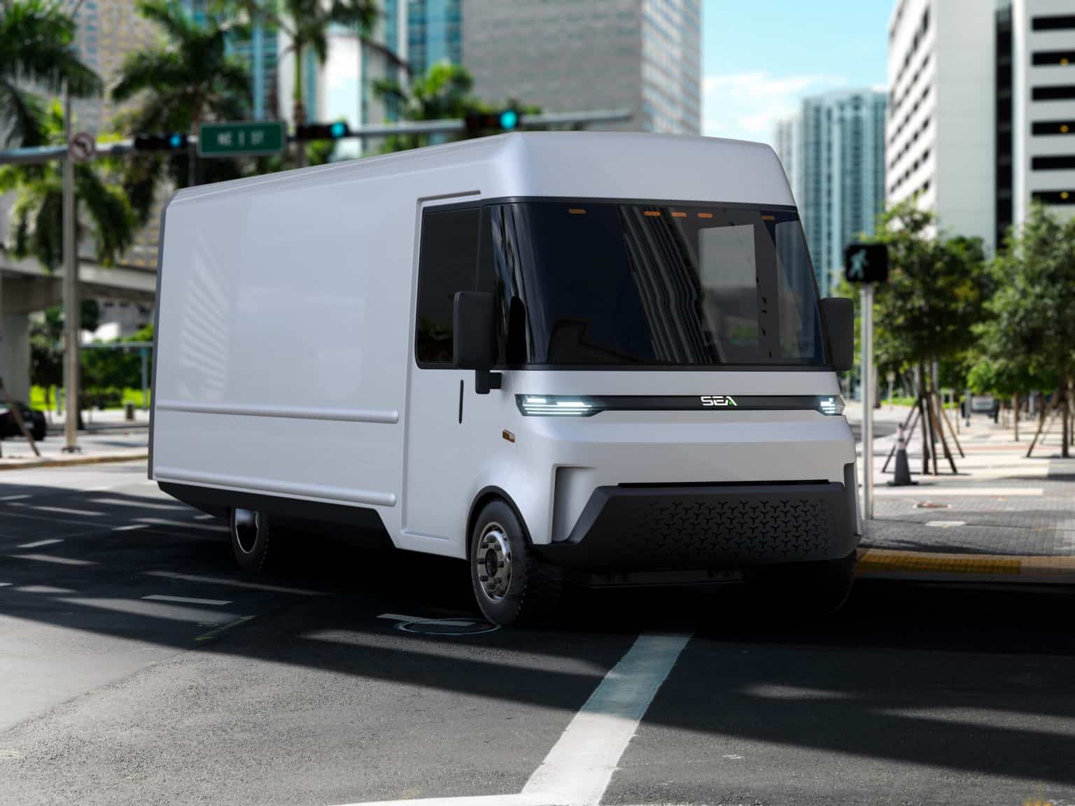 SEA Electric SV6 EV Step Van Steps Up to Efficency | auto connected car ...