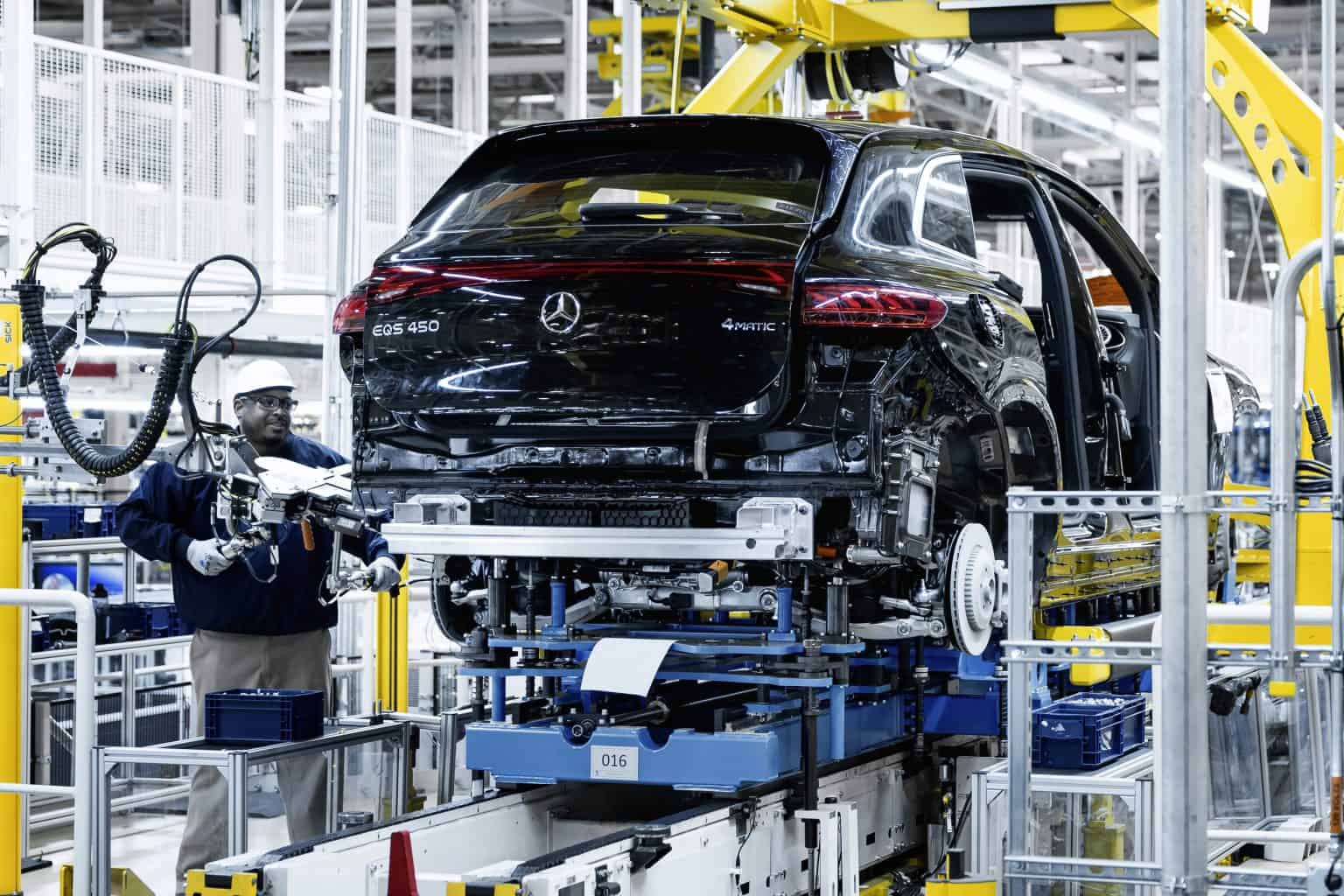 Merecedes-Benz Electric EQS SUV–Alabama Plant Exclusive | auto ...