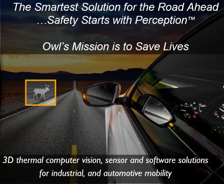 @CES Owl AI New 3D Thermal ADAS for Night Pedestrian Automatic Braking ...