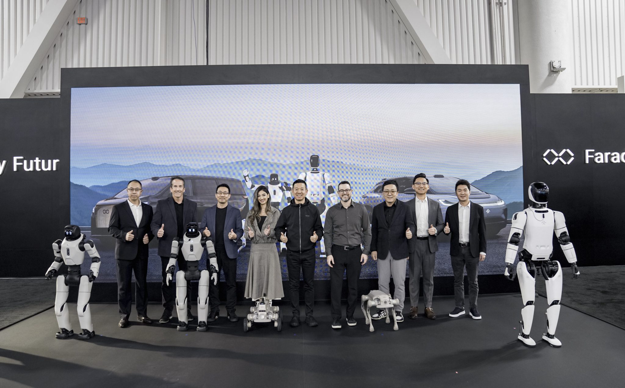 Faraday Future AI Robots Step into Human Robotics Race- Deliveries Due ...